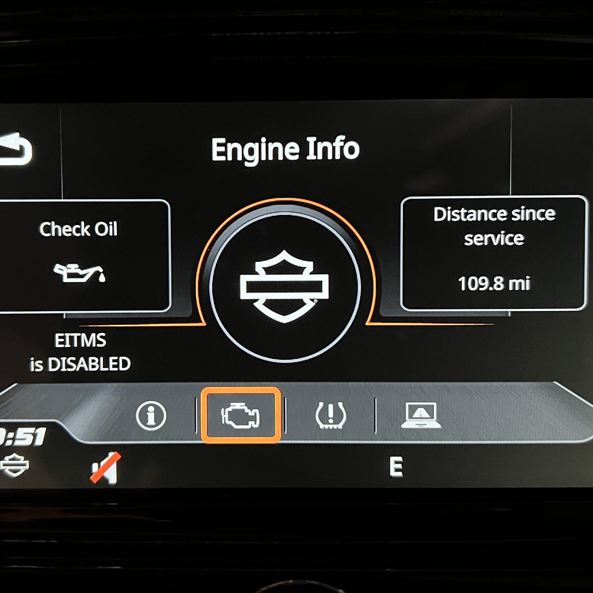 Reset Service Mileage Indicator 2022 Harley Davidson Touring